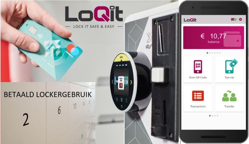 Integration of payment technology into locker solutions - LoQit